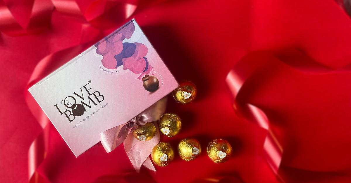 Love Bomb | Crafted for Love | Intimacy Chocolates for Couples