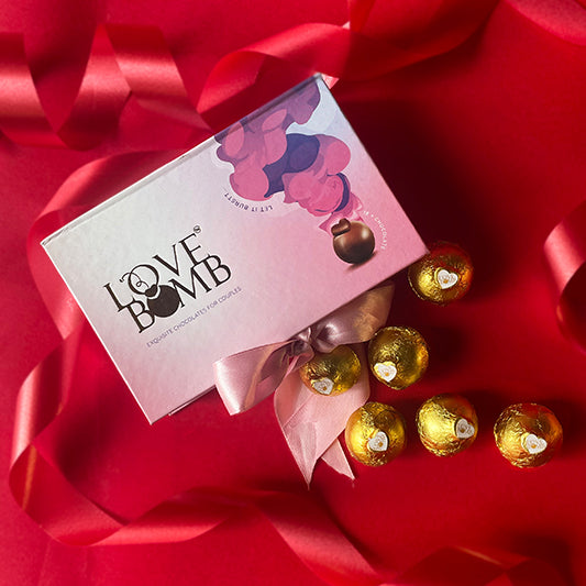 Love Bomb | Crafted for Love | Intimacy Chocolates for Couples